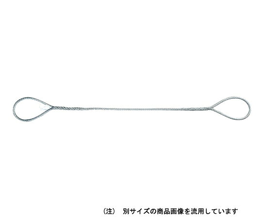 ●荷物の下から引き抜きやすい編込み玉掛ワイヤーです。●荷物の吊り上げ・固定・引っ張り。●JISワイヤーを使用しています。●メッキ無し仕様(0/0)です。●クレーン等安全規則219条・労働安全衛生規則475条適合品です。●クランプがなく荷物の...