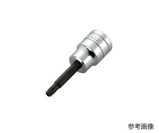●ビットの交換が可能です。●差込角12.7sq.のT型いじり止めトルクスビットソケットです。●差込角(sq.)：12.7●呼び：T45●ソケット部外径(mm)(D)：22●全長(mm)(L)：75●軸長(mm)(L)：42●重量(g)：84...