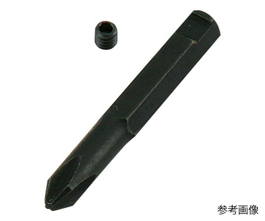 ●クロスビットです。●ヘキサゴンビットソケット用。●適用品番：BT2-1P・BT3-1P●番手：No.1●軸径(mm)(S)：6.3●全長(mm)(L)：41●タイプ：A●付属品：ビット、止めねじ