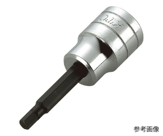 ●ビットの交換が可能です。●差込角12.7sq.のヘキサゴンビットソケットです。●差込角(sq.)：12.7●サイズ(inch)(S)：7/16●外径(mm)(D)：24●全長(mm)(L)：80●軸長(mm)(L)：44●質量(g)：12...
