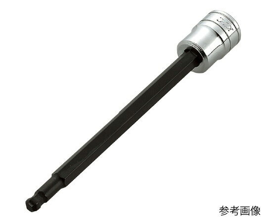 ●ビットの交換が可能です。●差込角6.3sq.のロングボールポイントヘキサゴンビットソケットです。●差込角(sq.)：6.3●サイズ(inch)(S)：9/64●外径(mm)(D)：16●全長(mm)(L)：121.5●軸長(mm)(L)：...