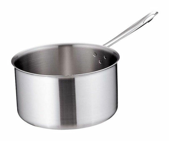 ●トリノシリーズ(ステンレス三層鋼業務用電磁調理器対応鍋)●パワー入力、熱伝導、熱効率にすぐれた材質・構造鍋全体で温める為、焦げ付きにくく煮物・カレー・シチューには最適!●平ビス使用で洗浄ラクラク。ハンドルはプロ向き!●新開発三層鋼でIHク...