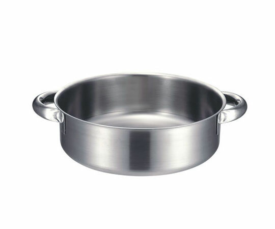 ●過度の加熱による底変形（底が膨張し熱変形で鍋が回ってしまうような場合があり危険です。）や膨張を防ぐために底の中心部を押し上げる加工を施してあります。●サイズ（cm）：27●外径×深さ（mm）：285×90●容量（L）：4.8●質量（kg）...