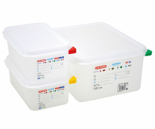 ●カラークリップで分類●優れた気密性●ラベル記入可●アラベン密封カバー付食品保存コンテナー●取替可能なカラークリップ5色付属で色分け保存が可能です。●専用マーカーを使えばラベル面に直接書き込め、食器洗浄機などで洗い落すことができます。●材質...
