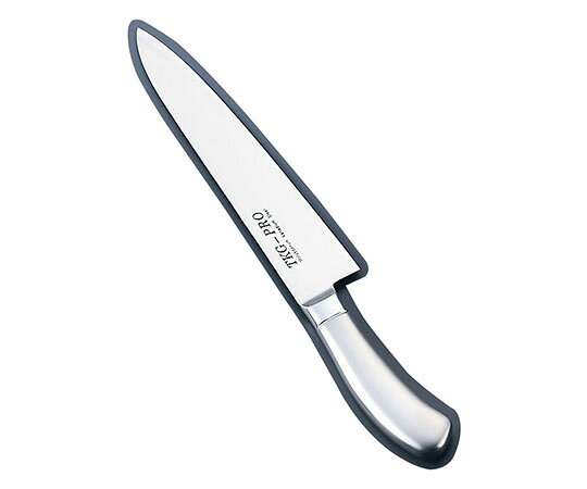 ●TKG-PRO(プロ) 業務用料理庖丁●刀身にモリブデンバナジウム鋼を使用しハイレベルでの技術を駆使した理想の庖丁です。●耐蝕性、耐磨耗性、耐熱・耐寒性に優れ、切れ味の持続性など品質を徹底追求して、高度な機能を実現しました。●ハンドルは、...
