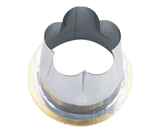 ●食材に穴クリ型を施した後、外仕上げ用でそれぞれの形に仕上げます。●手元板当て加工。●サイズ(mm用)：40●幅×奥行×高さ(mm)：67×60×50●商品番号：BNKD605●カタログコード：8-0530-0505