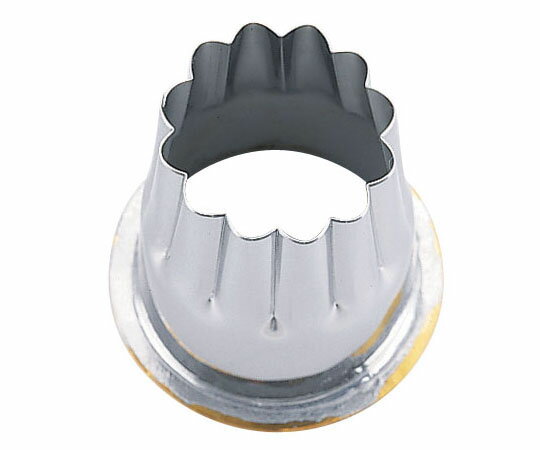 ●食材に穴クリ型を施した後、外仕上げ用でそれぞれの形に仕上げます。●手元板当て加工。●サイズ(mm用)：40●幅×奥行×高さ(mm)：55×55×50●商品番号：BNKD805●カタログコード：8-0530-0705