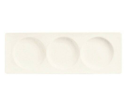 ●間口×奥行×高さ（mm）：330×118×18●1ヶ所あたり直径サイズ（mm）：92●リビーシェフズセレクションポーセレン（磁器）ウルトラブライトホワイト●カタログコード：8-2266-1101●商品番号：RLBKL01