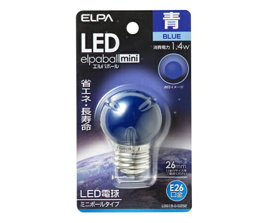 ●光源にはLEDを使用していますので、消費電力が少ない省エネタイプです。●交流電源：100V 50/60Hz共用●口金：E26●サイズ：全長61X外径40(mm)●質量：26g●定格入力電流：0.016A●定格消費電力：1.4W●設計寿命：...
