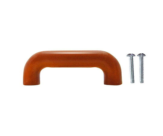 ●木製なので手触りが暖かい。●カントリー調デザイン●家具用の取手として使用します。●取り付けの際、電動ドリルなどを使用し、ネジを強く締めすぎる、割れが生じる恐れがあります。●規格：76mm●扉厚(mm)：12〜21用●使用ネジ：トラスM4×...