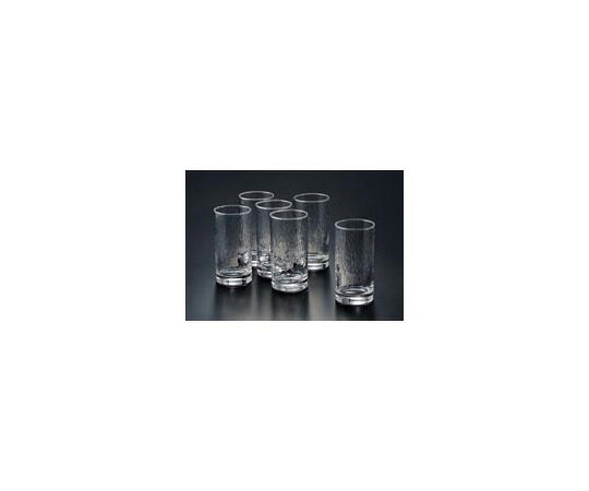 ●槌目模様が涼しげな普段使いに適したグラスです。●1セット入数：6個●容量：300mL●材質：ソーダガラス●寸法：直径65×高128mm●コード番号：726245
