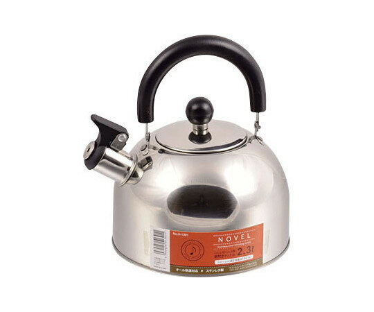 ●お湯が沸いたら、音でお知らせ。●収納性が良く、水も注ぎやすい可倒式ハンドル。●オール熱源対応。●材質：本体・蓋・注ぎ口/ステンレス鋼（クロム14％）、底面/ステンレス鋼（クロム16％）、笛部/ナイロン（耐熱温度180度）、取っ手・つまみ/...