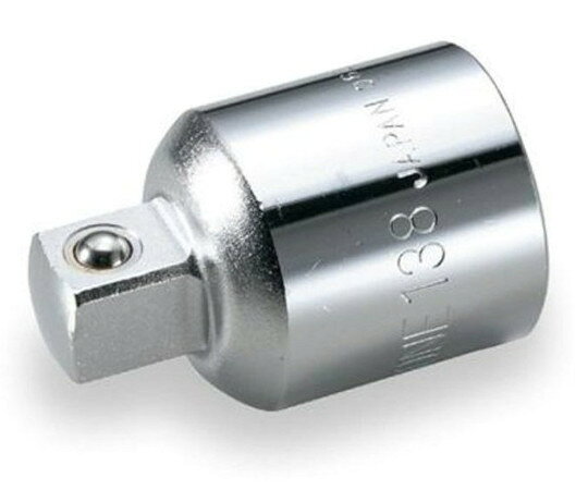 ●差込角の異なるソケットとハンドルを接続するアダプターです。●差込角：19.0×12.7mm●全長：50.0mm●質量：170g