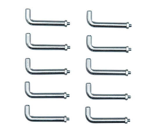 ●サイドパンチングボード（SKR-54S）用オプション部品フックセットです。●フック数：10本●サイドパンチングボード用。●めがねレンチ（大サイズ）、ハンマ、プライヤ、ドライバ等に。フックねじ（M3xピッチ0.5、軸径Φ5mm）