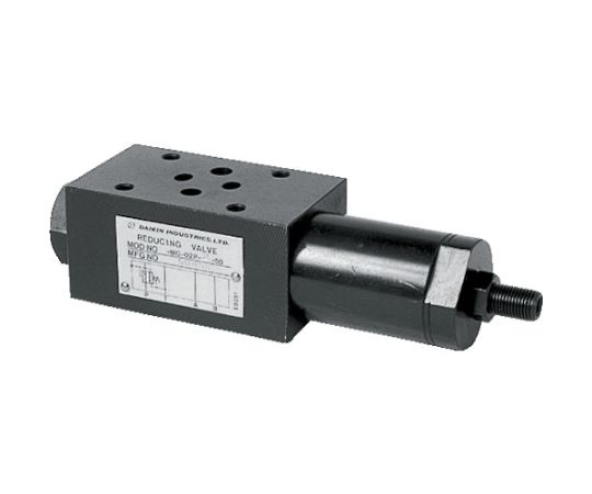 ダイキン システムスタック弁　呼び径1/4 MG-02P-03-55 1台●マニホールドブロックにスタック弁を積み上げ油圧ユニットを組み立てられます。●回路変更が簡単です。●油圧装置の小型化を実現します。●最高圧力は25MPaです。●取付タ...