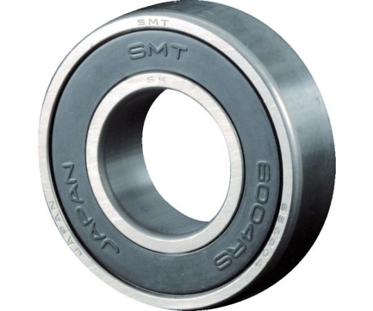 南海精工所 ステンレスボールベアリング　接触シールタイプ　内輪径20×外径47mm SS62042RS 1個●軸受鋼よりサビ・腐食に強いです。●薬品に対して耐食性に優れます。●高速性は接触シールによる限界があります。●食品機械・洗浄装置・水...