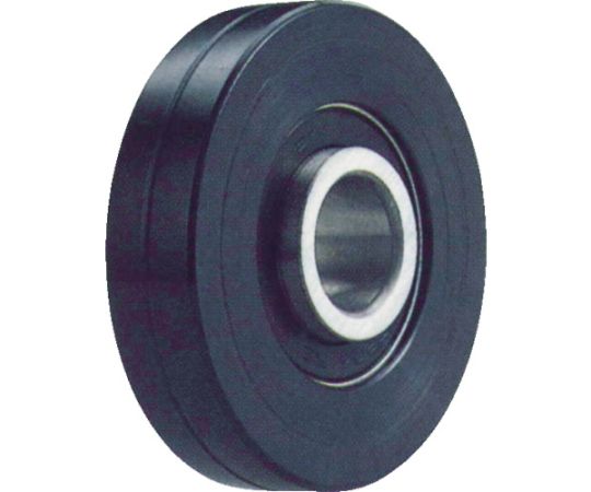 トラスコ中山 ベストローラー　軽荷重用　Φ25　片側突出タイプ BR-25V 1個●ベアリングとウレタンゴムを一体化し、はく離を防止しています。●静音性と耐久性に優れています。●各種搬送、エスカレーター、エレベーター、工作機械など。●ベアリ...