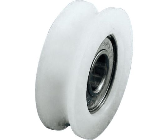 イースタン 樹脂ベアリング　EUタイプ EU-0622 1個●精密ベアリングを内蔵した樹脂成形ベアリングです。●外周部が鉄に比べ、騒音・振動吸収効果があります。●ガイドローラー、ドアー（吊戸）、滑車、ワイヤ使用のテンション。●ベアリング：6...