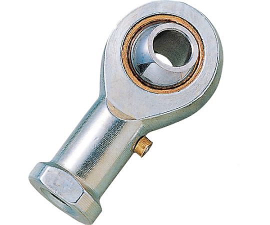 トラスコ中山 ロッドエンド　給油式　メネジ22mm PHSL22 1個／箱●耐摩耗性、耐食性、剛性に優れています。●ボディーのグリスニップルから滑り面へ給油可能です。●搬送機械部品、工作機械部品、FA機器、包装・繊維・農機具機械部品、ロボッ...