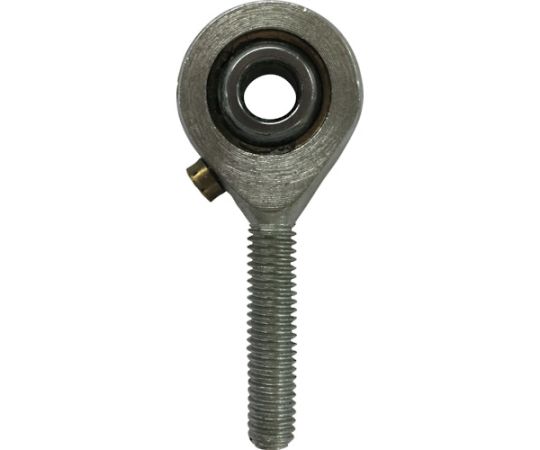 トラスコ中山 ロッドエンド　給油式　オネジ5mm　（2個入） POS5 1箱(2個入)●耐摩耗性、耐食性、剛性に優れています。●ボディーのグリスニップルから滑り面へ給油可能です。●各種搬送機械部品。●各種工作機械部品。●FA機器。●包装機械...