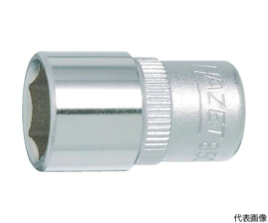 HAZET ソケットレンチ（6角タイプ・差込角6.35mm・対辺13mm） 850-13 1個●スタンダード6角（6ポイント）ソケットです。●トラクションプロファイル（六角内の面でトルクを受ける構造）によりボルトナットに的確に作用します。●...