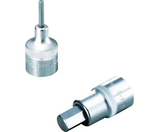 TONE ヘキサゴンソケット（インチ） 吋目 1/8inch 差込角12.7mm 4HB-04 1個●ラチェットハンドルに差し込んで使用することにより、締め付けが素早く行えます。●対辺寸法（インチ）：1/8●差込角（mm）：12.7●ビット...