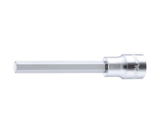 ミトロイ（水戸工機） 1/2　ヘックスソケット　ロング　14mm 414HTL 1個●ロングタイプです。●差込角12.7mm用です。●作業における六角穴付ボルトや止めネジなどの締めゆるめ用に。●対辺寸法（mm）：14●差込角（mm）：12....