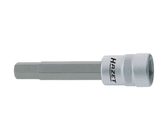 HAZET ヘキサゴンソケット（差込角9.5mm）　対辺寸法3mm 8801H-3 1個●ソケット部とブレードに適した素材を使い分けることで、強度とねばりの絶妙のバランスを実現しました。●チタンコーティングブレードで耐摩耗性と防錆などの耐腐...
