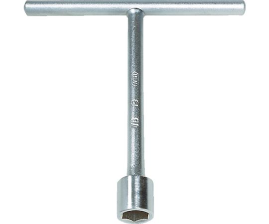 旭金属工業 T型ボックスレンチ24mm TB0024 1個●早回しなど連続作業がしやすく、力の掛け具合を加減しやすい形状の便利工具です。●ソケット部は6角形状です。●六角ボルト・ナットの締結作業●対辺寸法（mm）：24●全長（mm）：235...