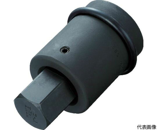 TONE インパクト用ヘキサゴンソケット（差替式）　差込角25.4mm　対辺寸法32mm 8AH-32H 1セット●差替式のためビットを交換して使用できます。●六角穴付きボルト・ねじの締付け、緩め作業用。●対辺寸法（mm）：32●差込角（m...