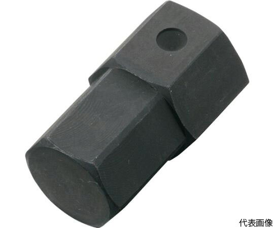 TONE インパクト用ヘキサゴンビット　差込角mm　対辺寸法36mm BIT27-36 1個●差替式ヘキサゴンビットソケットのビットのみです。●ソケット（6AH-S21、8AH-S21、8AH-S27）とセットでご使用ください。●六角穴付き...