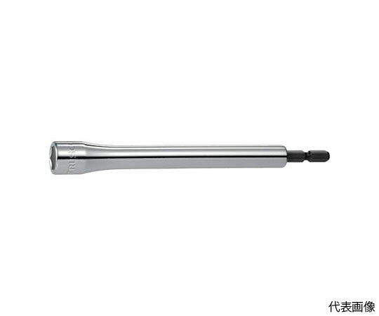 トラスコ中山 電動ドライバーソケット　ロング強力タイプ　14mm TEF-14HL 1個●ロングタイプです。●充電式インパクトドライバー18V対応です。●六角口径の長寿命タイプです。●応力分散形状により、電動ドライバーソケット（既存タイプ）...