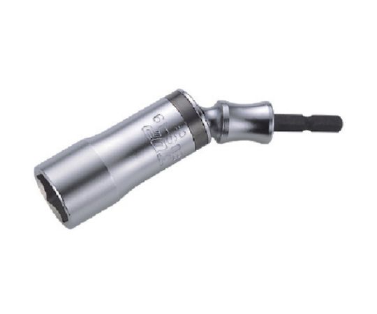 トップ工業 電動ドリル用ユニバーサルソケット　19mm EUS-19 1個●六角軸シャンクで電動ドリルにワンタッチで取り付け可能です。●首振り角度は30°のユニバーサルタイプです。●コ-ナ-等の狭い箇所に適しています。●対辺寸法（mm）：1...