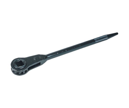 旭金属工業 強力型四角ラチェットスパナ片爪16mm KKL0016 1丁●正逆は表裏を反転持ち換えて使用します。●工場関係、機械、水道工事、鉄道など、強力な締め付け作業およびさびついた四角ボルト・ナットの取り外しに適します。●対辺寸法（mm...