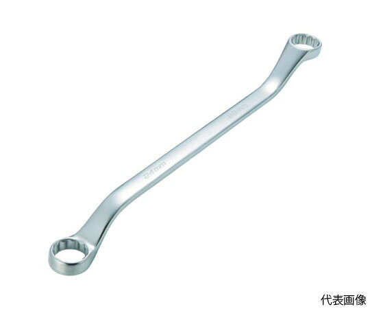 トラスコ中山 45°両口めがねレンチ 14X15mm TRM-1415 1丁●45°のオフセットの角度で、周辺の障害物を避けて作業ができます。●仕上面は美しく、肌触りがよく重量感があります。●対辺寸法（mm）：14×15●全長（mm）：23...