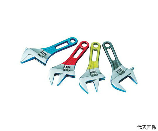 スーパーツール ワイドモンキレンチショートタイプ（イエロー）口開き：0〜36 MWM36SY 1丁●軽量タイプでありながら、強度はJIS H級をクリアしています。●お好みのカラーグリップから選べます。●色：イエロー●全長（mm）：160●口...