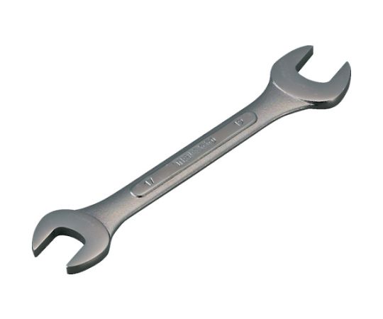 トラスコ中山 両口スパナ　13.0X17mm TDS-1317 1丁●ノンクロムメッキ（ニッケルメッキ）処理で、環境に優しいです。●表面は梨地仕上げで、手になじみやすく、滑りにくい仕様です。●二面幅寸法（mm）：13.0×17●全長（mm）...