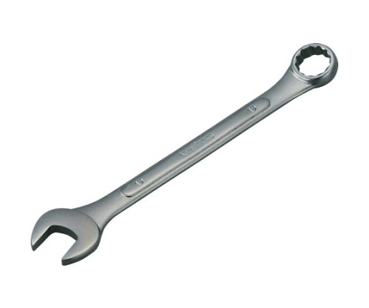 トラスコ中山 スタンダードコンビネーションスパナ　10.0mm TCS-0010 1丁●ノンクロムメッキ（ニッケルメッキ）処理で、環境に優しいです。●表面は梨地仕上げで、手になじみやすく、滑りにくい仕様です。●スパナは早回しに、めがねレンチ...