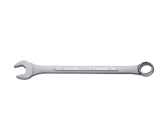 ミトロイ（水戸工機） コンビネーションレンチ　32mm CW-32 1丁●JISマーク表示品です。（20、25、28mmは除く）●抜群の耐久性です。●作業におけるボルト・ナットの締め・ゆるめ用です。●二面幅寸法（mm）：32●全長（mm）：...
