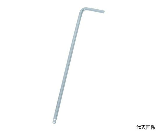 トラスコ中山 角曲げボールポイント六角棒レンチ　1.5mm TBRK-15 1本●30°回転させて製造しており、使い勝手を考慮した六角棒レンチです。●特殊加工技術により、強靭な耐久性と耐摩耗性があります。●ボールポイントで本締めも可能です。...