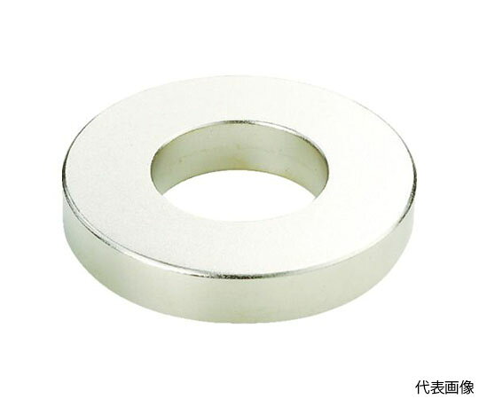 トラスコ中山 ネオジム磁石 外径18mmX穴径7mmX厚6mm 1個入 TN18-7RA-1P 1個●磁石の中で最強の磁場をもつネオジム磁石です。●センサーやモーター部品として。●表面磁束密度（T）：0.36●吸着力（N）：69.42●外径...