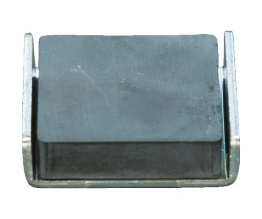 光 キャップ付異方性フェライト　角形　1個入り1パック MGC-47 1個／パック●キャップ付なので、磁石単体より約3倍吸着力が上がります。●吸着用。●表面磁束密度（T）：0.21●吸着力（N）：94●長さ（mm）：42●幅（mm）：47●...