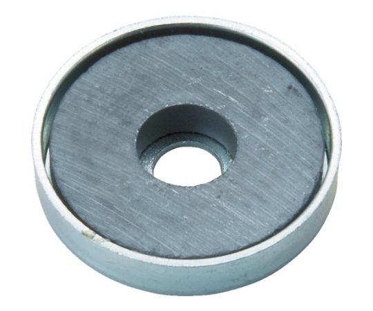 トラスコ中山 キャップ付フェライト磁石 丸形穴あり 外径22.8mmX厚み5.2mm10個入 TFC23RA-10P 1袋(10個入)●キャップを付けることにより、磁石単体より5倍〜10倍の吸着力が上がります。●吸着用。●表面磁束密度（T）...