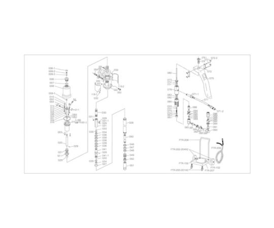 トラスコ中山 エアルブリケーターFTR-65G用 ユニオン FTR-086 1個●品名：ユニオン●原産国：台湾●コード番号：414-8533