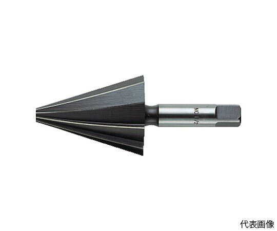トラスコ中山 バーリングリーマ　穴径Φ7〜44 TBR-1 1/2 1本●電気ドリルやタップハンドルで使用できます。●塩ビパイプや鋼管などの内面の面取りに。●適合管内外径インチ（ミリ）：1/8〜1 1/2（7〜44）●適合管サイズインチ（ミ...