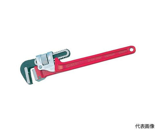 トラスコ中山 パイプレンチ　250mm TPW-250 1丁●強度・耐久性・作業性が高い、トライモ型の強力型パイプレンチです。●ガス・水道管（白管）などの締め付け、解体作業に。●くわえられる管呼び寸法：6〜32A●くわえられる管外径（mm）...