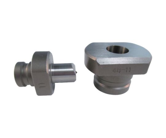 育良精機 丸穴ポンチ18mm 3P1112 1個●特殊合金工具鋼を採用しており、耐久性に優れます。●油圧パンチャーに装着して使用する穴あけ専用の刃です。●適合機種：EP-19V、EP-20S●タイプ：丸穴●穴径（mm）：18●摘要：EP-1...