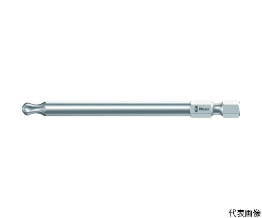 Wera 867/4KK ボールポイントトルクスビット TX25 059703 1本●先端がボールポイントタイプのトルクス?ビットです。●多少の角度をつけても、ねじをまわすことが可能です。●刃先：T25●全長（mm）：89●差込：6.35m...