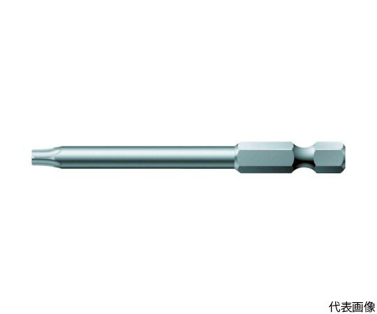 Wera 867/4Z トルクスビット TX7X50 160830 1本●頑強なビットで、鉄板や金属板での加工に適しています。●刃先：T7●全長（mm）：50●差込：6.35mm●トーションタイプ●原産国：チェコ●コード番号：412-1112