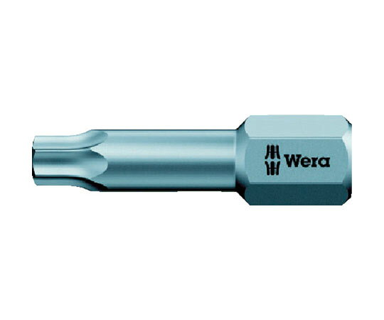 Wera 867/1TZ　トルクスビット　T5 066300 1本●トーションの作用により、先端分への過負荷が分散され、ビットの長寿命化を実現しています。●頑強なビットで、鉄板や金属板での加工に適しています。●刃先：T5●全長（mm）：25...